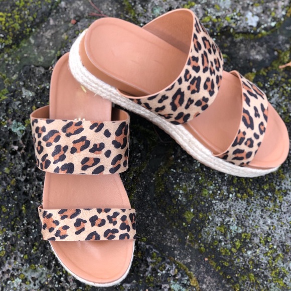 Shoes | Leopard Slides | Poshmark